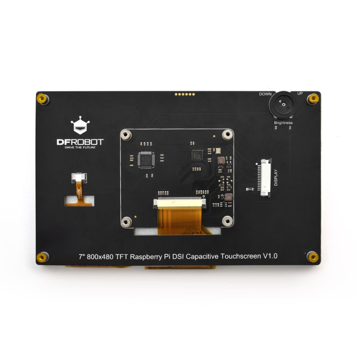 Dfr0678 Dfrobot Dfrobot Raspberry Pi Lcd Touchscreen With 7in Tft Color Display 247 3220 Rs
