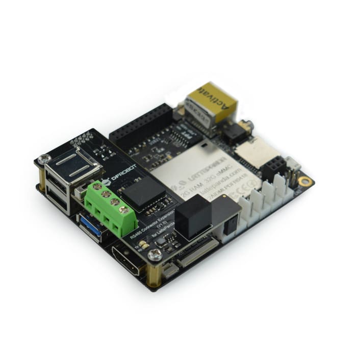 DFR0684 DFRobot | DFRobot RS485 Connector Expansion Shield Shield for LattePanda V1.0 DFR0684 ...