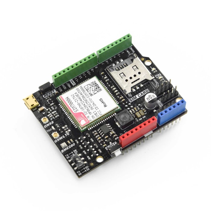 Dfr0763 Dfrobot Dfrobot Arduino Nb Iot Expansion Shield 247 3226 Rs Components