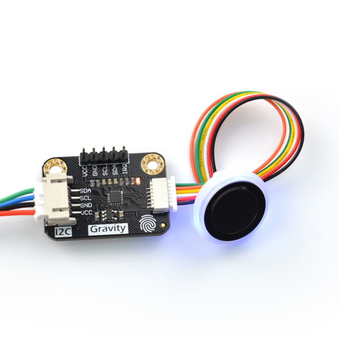 Sen0359 Dfrobot Dfrobot Capacitive Fingerprint Sensor Fingerprint Sensor Module Micro Bit Uno