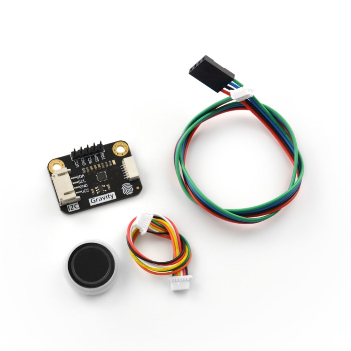 Sen0359 Dfrobot Dfrobot Capacitive Fingerprint Sensor Fingerprint Sensor Module Microbit Uno