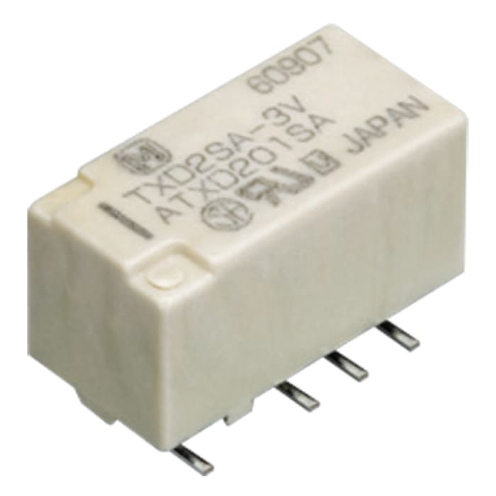 TXD2SA-5V-Z Panasonic | Panasonic Surface Mount Non-Latching Relay, 5V ...