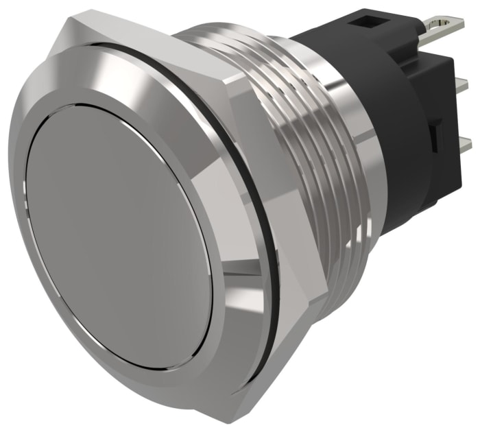 82-10-000039 EAO | EAO 82 Series Push Button Switch, Latching, Panel Mount, 22.3mm Cutout, SPDT ...