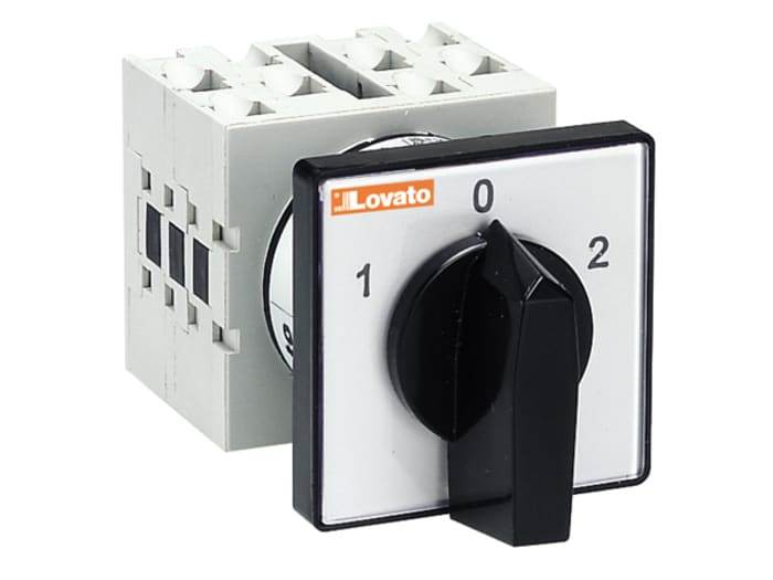 GX4053U Lovato | Lovato, 3PDT 3 Position 60° Changeover Cam Switch, 40A ...