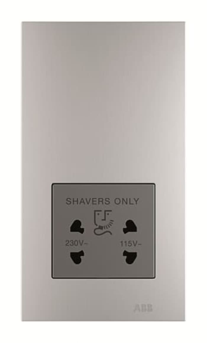 2CLA680309N1101 ABB | ABB Light Grey 1 Gang Plug Socket, 2 Poles, 20A ...
