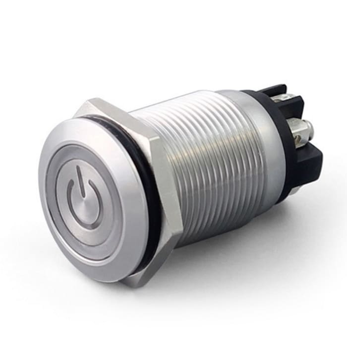 RS PRO | RS PRO Illuminated Push Button Switch, Momentary, Panel Mount ...