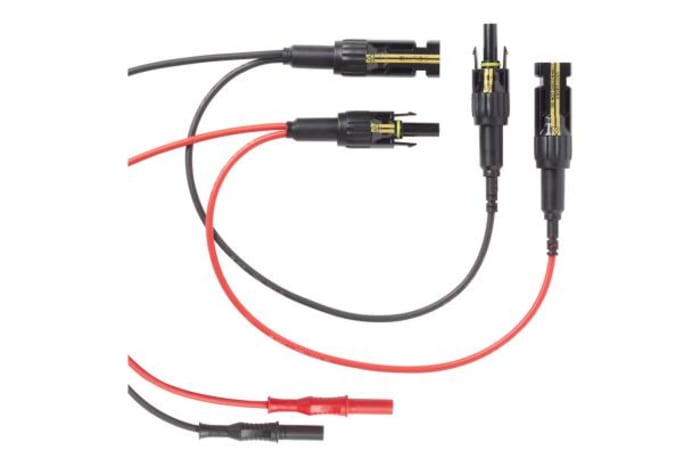 PVLEAD3 Fluke | Fluke Test Leads, 20A, 1 kV ac/dc, 600 V ac/dc, Red ...