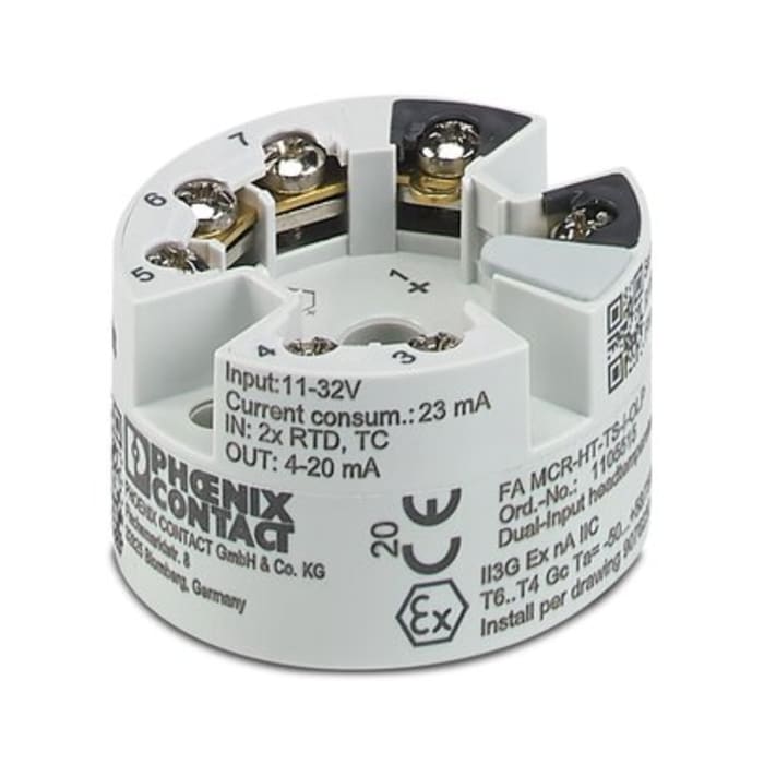 1105515 Phoenix Contact | Phoenix Contact Signal Transducer, RTD ...