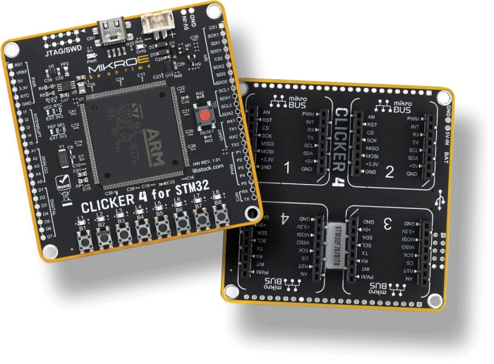 MIKROE-4412 MikroElektronika | MikroElektronika CLICKER 4 for ... MIKROE-4412 MikroElektronika | MikroElektronika CLICKER 4 for ...