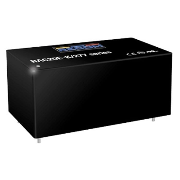 RAC20E-12SK/277 Recom | Recom, AC-DC Converter 4-Pin RAC20E-12SK/277 ... RAC20E-12SK/277 Recom | Recom, AC-DC Converter 4-Pin RAC20E-12SK/277 ...