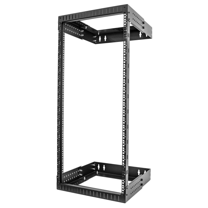 RACK-24U-20-WALL-OA StarTech.com | StarTech.com Black 24U Steel Server ...