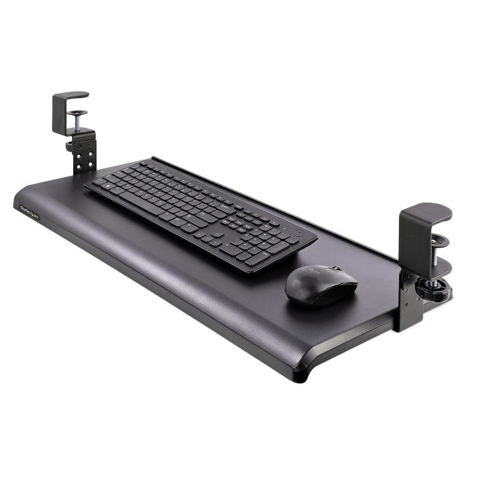 KEYBOARD-TRAY-CLAMP1 StarTech.com | StarTech.com Built In Wrist Rest ...