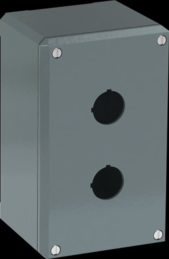 HW051885 ABB | ABB Grey Aluminium Modular Metal Push Button Enclosure ...
