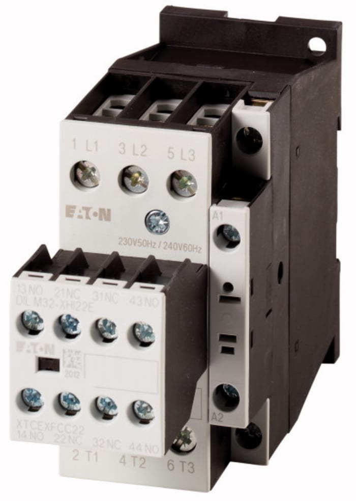 DILM17-11(230V50HZ,240V60HZ)-PI EATON ELECTRIC Contactor:, 46% OFF