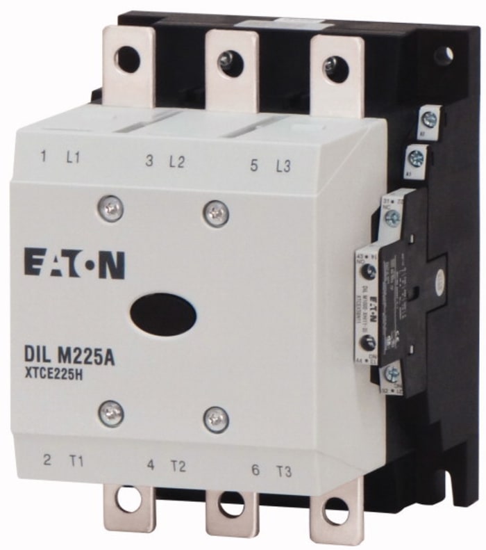 139544 DILM225A/22(RAC24) Eaton | Contactor Eaton DILM de 3 Polos, 225 ...
