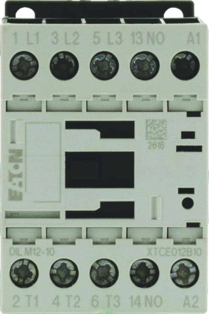 276844 DILM12-10(12VDC) Eaton | Eaton DILM Contactor, 12 V dc Coil, 3 ...