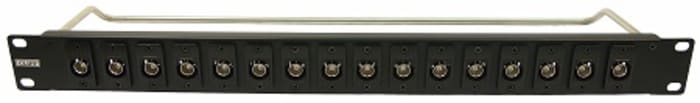 RS PRO | BNC 16 Port Loaded Rack Patch Panel, 1U Rack Height | 252-2982 | RS Components
