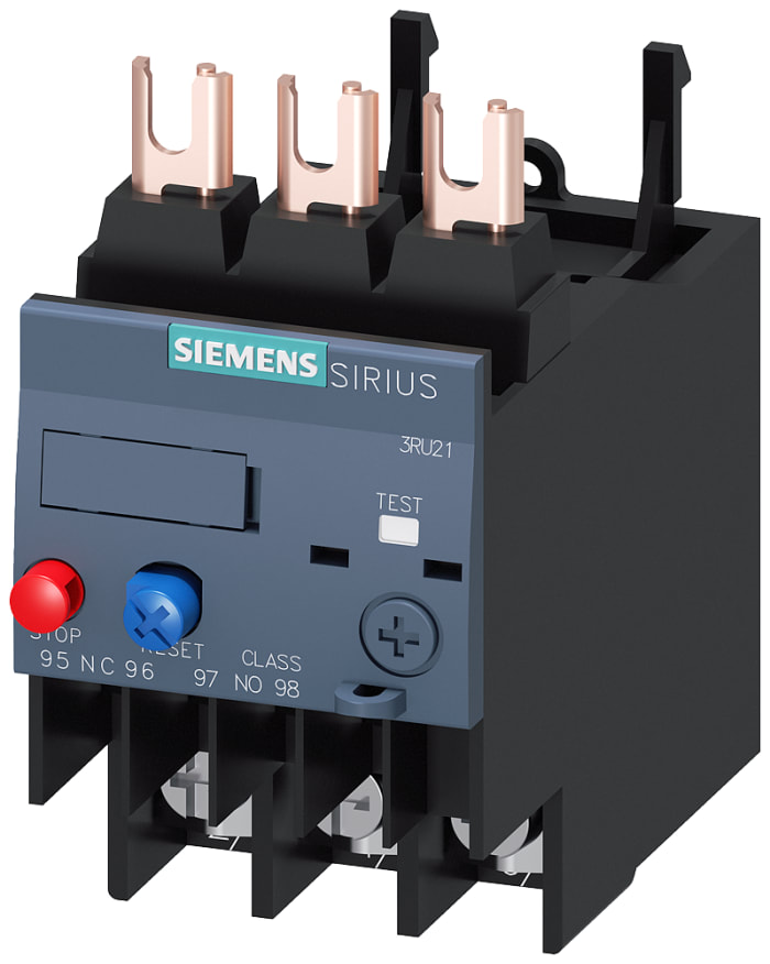 3RB31234PE0 Siemens | Siemens 3RB Overload Relay 1NC/1NO, 4 A F.L.C, 4 ...