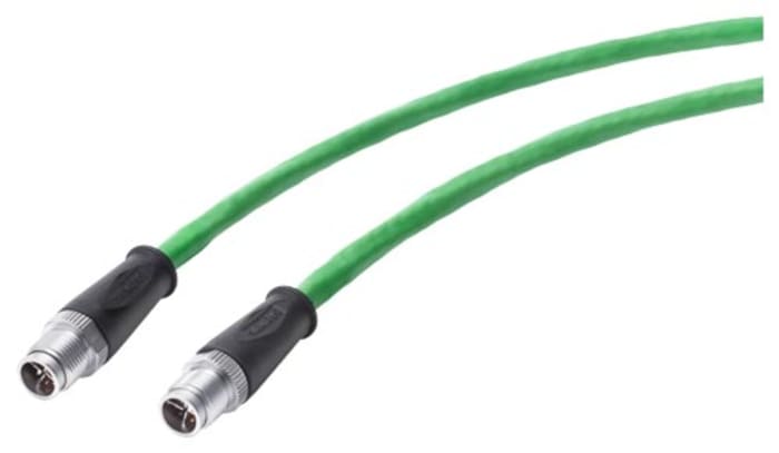 6XV18785HE50 Siemens | Siemens Cat7 Male M12 to M12 Ethernet Cable ... 6XV18785HE50 Siemens | Siemens Cat7 Male M12 to M12 Ethernet Cable ...