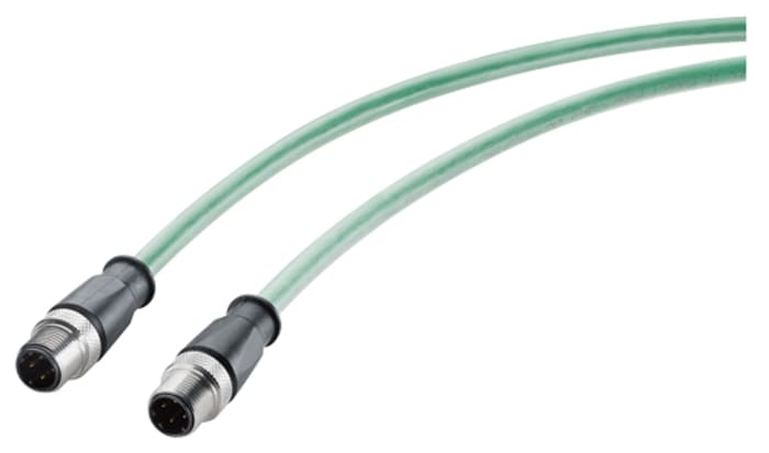6XV18815AH10 Siemens | Siemens, 1m Cat5e, Green M12 to Male M12 ... 6XV18815AH10 Siemens | Siemens, 1m Cat5e, Green M12 to Male M12 ...