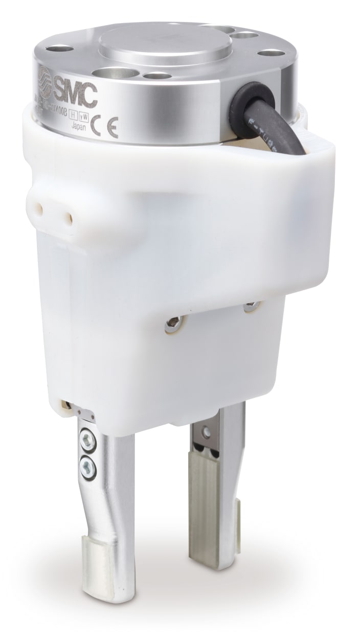 JMHZ2-16D-X7400B-TM SMC | SMC 2 Finger Double Action Pneumatic Gripper, JMHZ2-16D-X7400B-TM ...