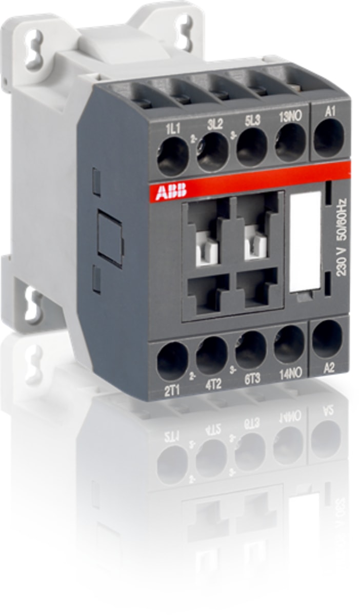 1SBL101001R2310 ABB | ABB 1SBL10 Contactor, 110 V ac Coil, 3-Pole, 9 A ...