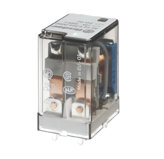 56.42.9.024.0000 Finder | Finder PCB Mount Power Relay, 24V dc Coil ...