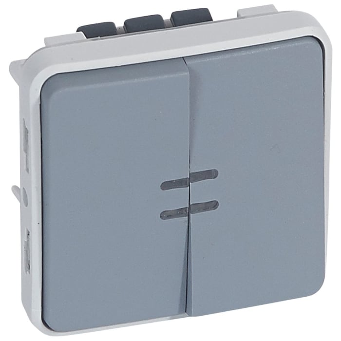 069519 Legrand | Legrand Grey Push Button Light Switch, 1 Way | 253 ...