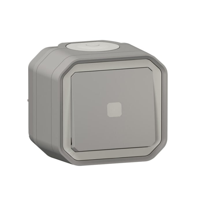 070008 Legrand | Legrand Grey Push Button Light Switch, 1 Way | 253 ...