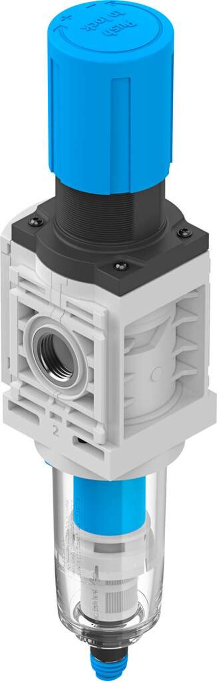 MS6-LFR-1/2-D6-C-P-VC-AG-BAR-B Festo | Festo MS Polycarbonate Filter ...