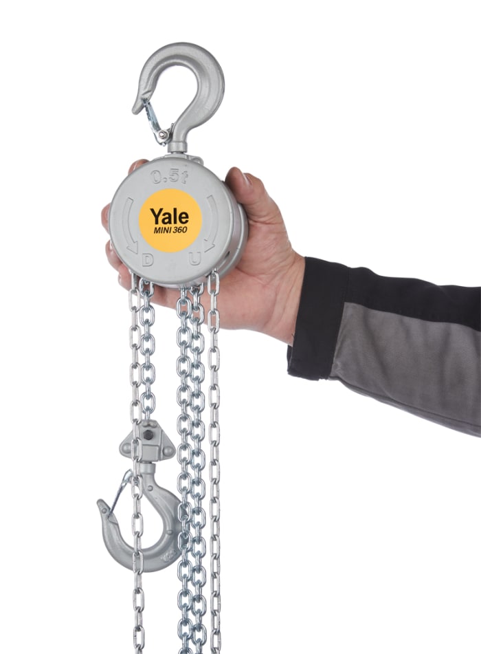 192084200 YALE | YALE Hand Chain 3m 500 kg Hoist, 192084200 | 254-2608 | RS