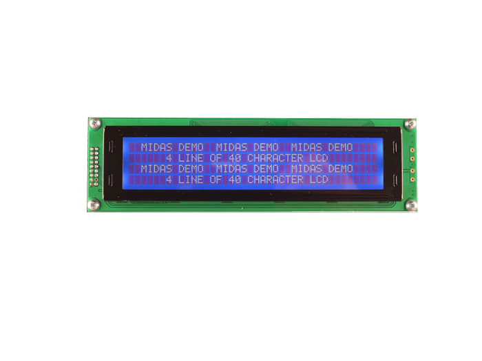MC22005A6W-BNMLW3.3-V2 Midas | Midas MC22005A6W-BNMLW3.3-V2 LCD LCD Display, 2 Rows by 16 ...