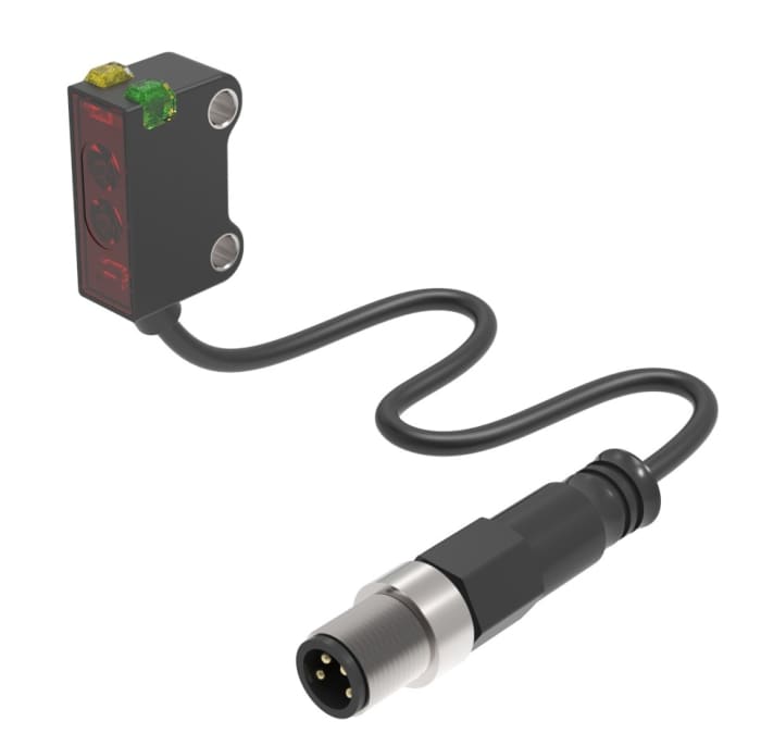 RS PRO | RS PRO Retroreflective Photoelectric Sensor, Cylindrical ...