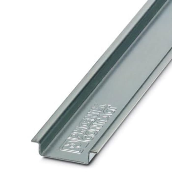 1204122 Phoenix Contact | Phoenix Contact Unperforated DIN Rail, Top ...