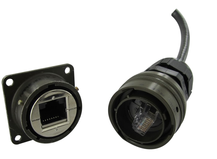 RJF6ZN Amphenol Socapex | Amphenol Socapex Male Ethernet Connector ...