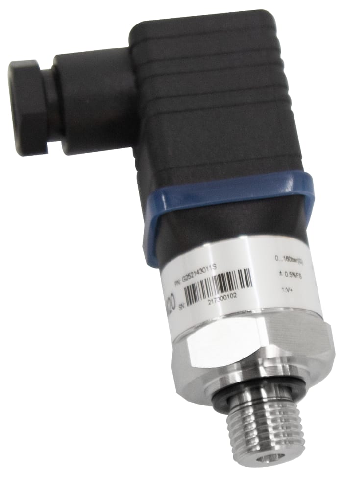 RS PRO | RS PRO Pressure Sensor, 0bar Min, 160bar Max, Gauge Reading ...