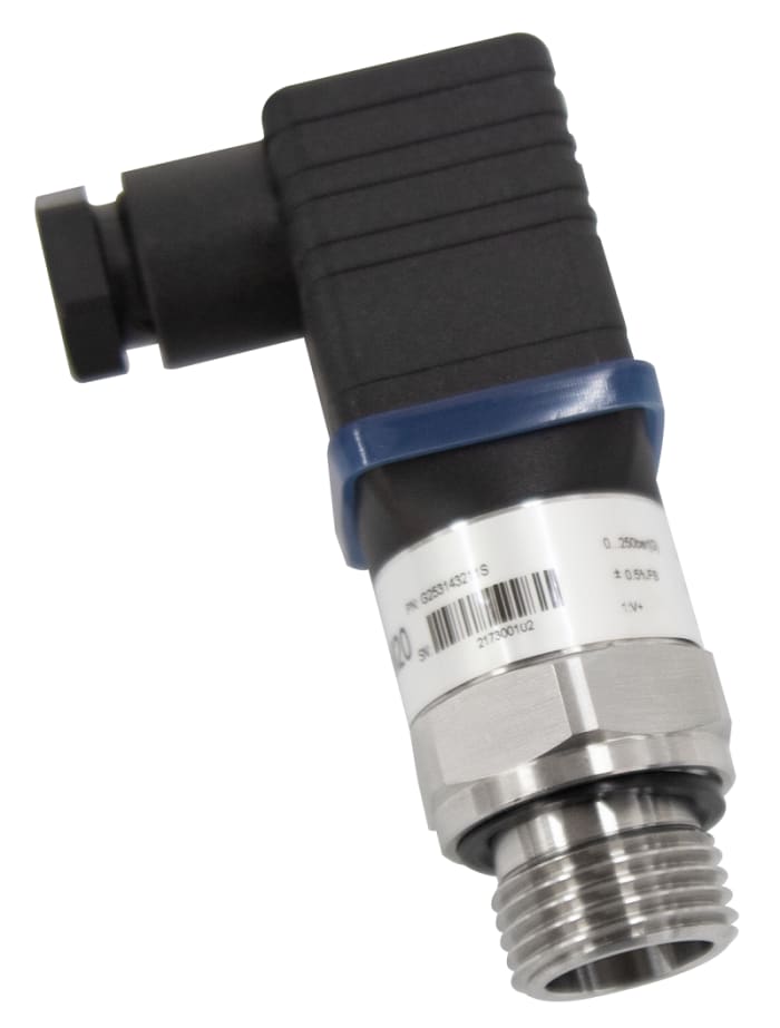 RS PRO | RS PRO Pressure Sensor, 0bar Min, 250bar Max, Gauge Reading | 254-7420 | RS Components