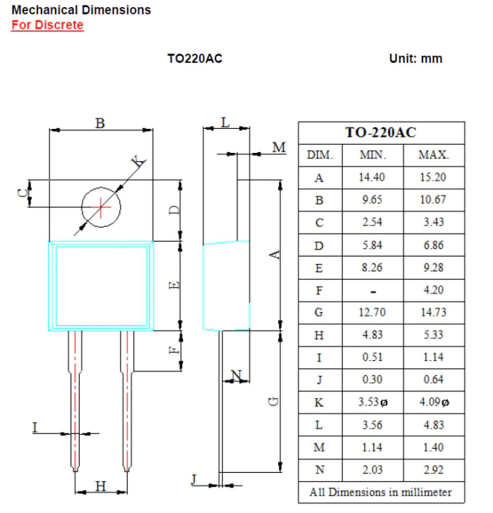 STPR860D DiodesZetex | Diodes Inc 600V Rectifier & Schottky Diode, TO ...