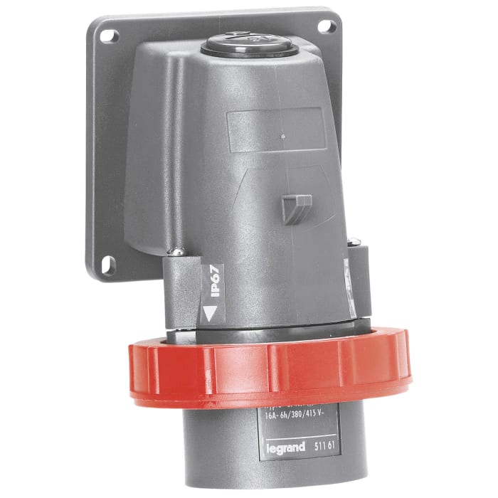 051191 Legrand | Legrand 3P + N + E Power Connector Plug, Rated At 16A ...