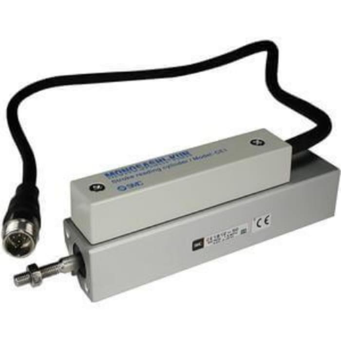 CE1B20-100 SMC | SMC 100 mm Pneumatic Piston Rod Cylinder - CE1 Series ...