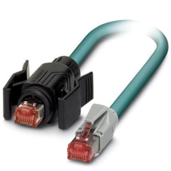 1407961 Phoenix Contact | Phoenix Contact Cat5 Straight Male RJ45 to ...