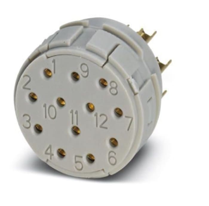 1601799 Phoenix Contact | Phoenix Contact Socket Connector Insert 17 ...
