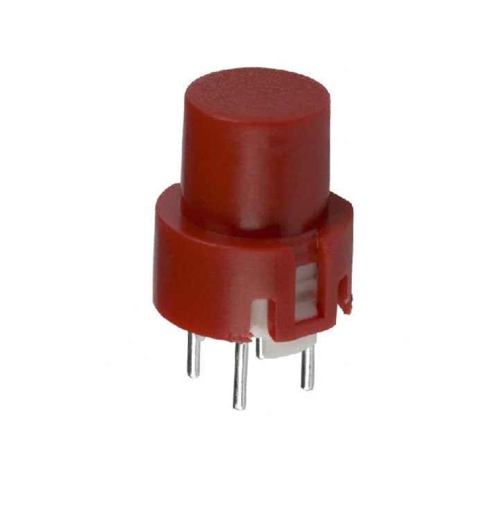 D6R40F2LFS C & K | C & K D6R Series Push Button Switch, Off On, PCB ...