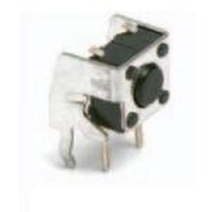 PTS645VL312 LFS C & K | C & K IP40 Black Button Tactile Switch, SPST 50 mA 3.5 (Dia.)mm Through ...