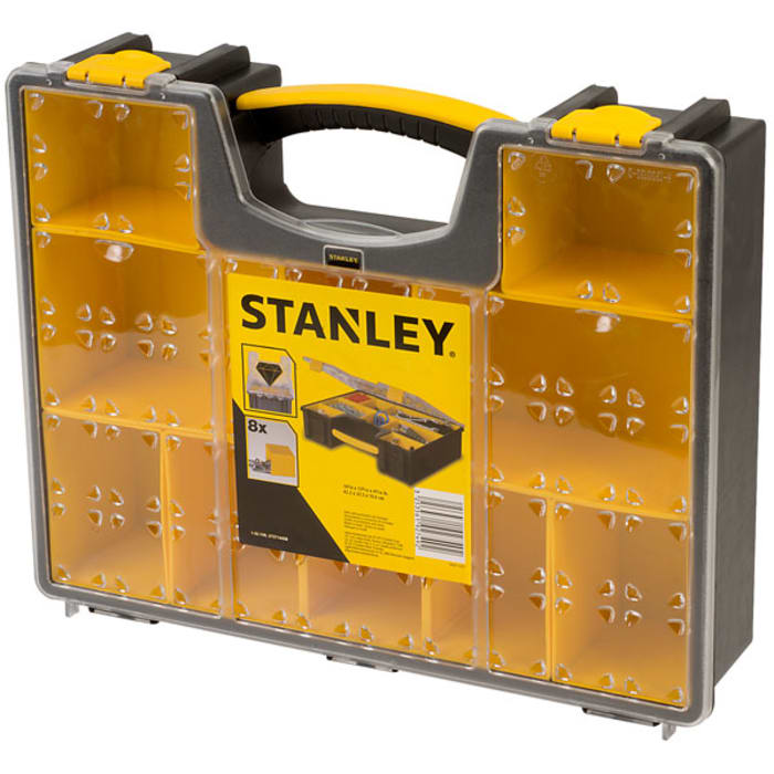 1-92-749 Stanley | Stanley 8 Cell, Adjustable Compartment Box, 333mm x ...