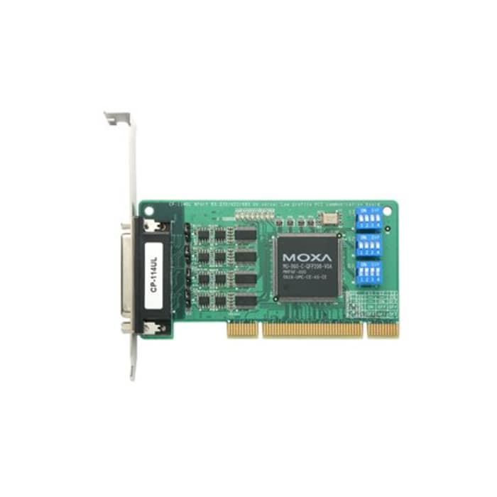 CP-114UL-I-DB9M MOXA | MOXA 4 Port PCI RS232, RS422, RS485 Serial Card ...