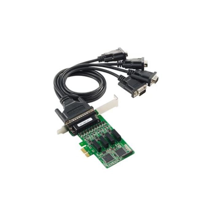 CP-134EL-A-I-DB25M MOXA | MOXA RS422, RS-485 Port PCIe RS422, RS485 ...