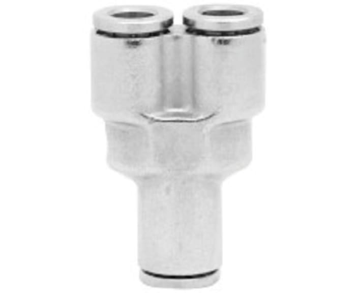 100820800 Norgren | Norgren PNEUFIT 10 Series Y Fitting, Push In 8 mm ...