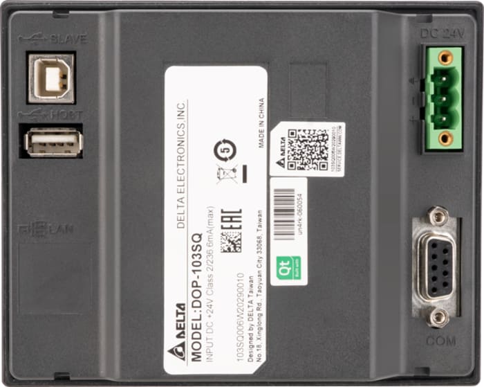 DOP-103SQ Delta Electronics | DOP-103 Series HMI Touch-Screen HMI ...