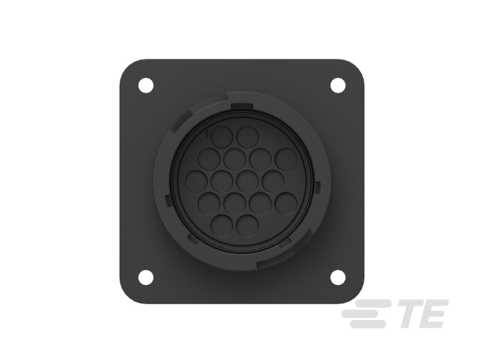 206036-8 TE Connectivity | TE Connectivity, AMP CPC Power Connector Panel Mount Socket, 600 V ac ...